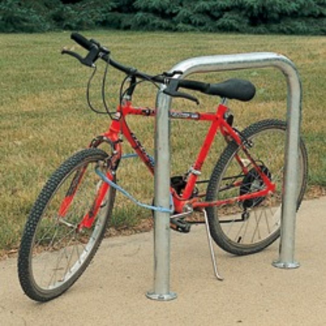 Model HRE and Model HRP - Hitching Post Bike Rack — ALD Marketing